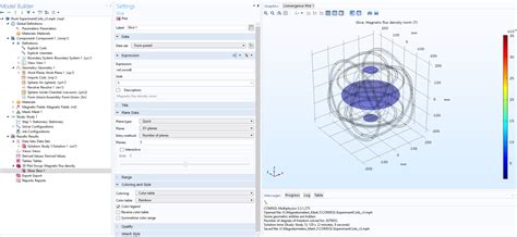 Comsol Slice Plot Inappropriately Truncated