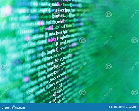 Modern Web Development Background Technology Concept Hex Code Digital Background Stock Image