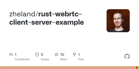 Github Zhelandrust Webrtc Client Server Example
