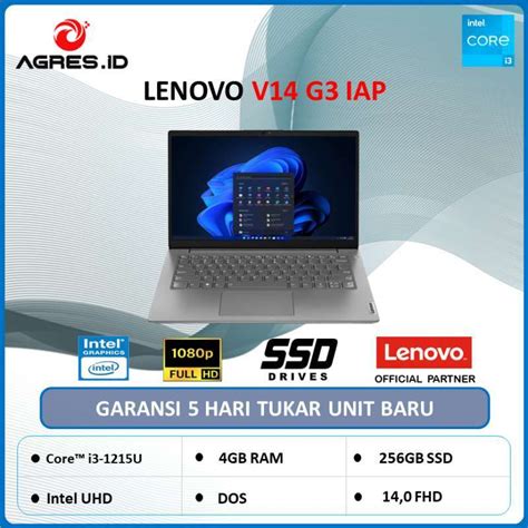 Jual Lenovo V G Iap I Gb Gb Fhd Iron Grey Non Bundling Dos Di Seller Agres