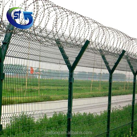 Chain Link Fence Top Barbed Wire Galvanized Concertina Razor Fence Wire