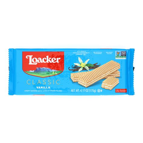 Loacker Wafers Vanilla 175 Gm
