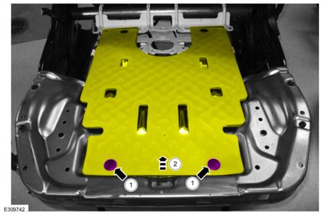 Ford Escape Removal And Installation Occupant Classification System Ocs Sensor