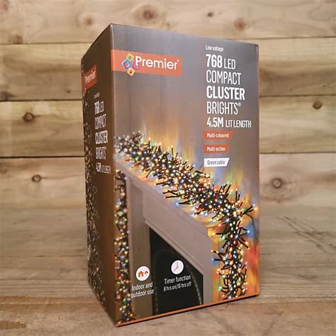 768 Led 4 5m Premier Compact Cluster Brights Indoor Outdoor Christmas