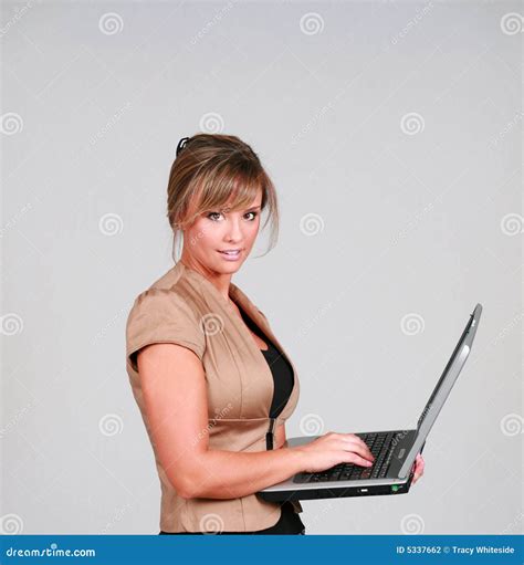 Computer Geek Stock Photo Image Of Blonde Businesspeople 5337662