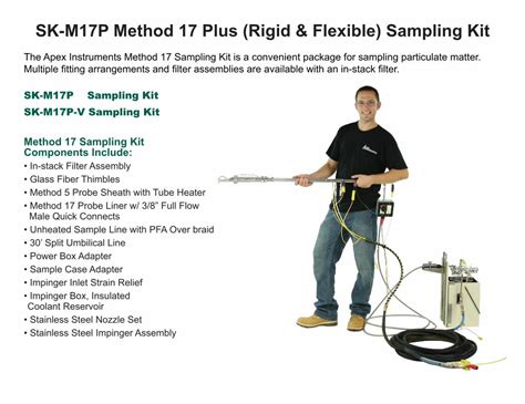 Pdf Sk M17p Method 17 Plus Rigid And Flexible Sampling Kit€¦ · The Apex Instruments Method 17