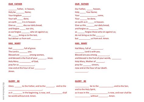 Basic Prayers English Esl Worksheets Pdf And Doc