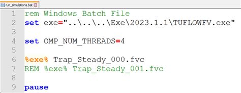 Tutorial M01 TUFLOW FV Wiki