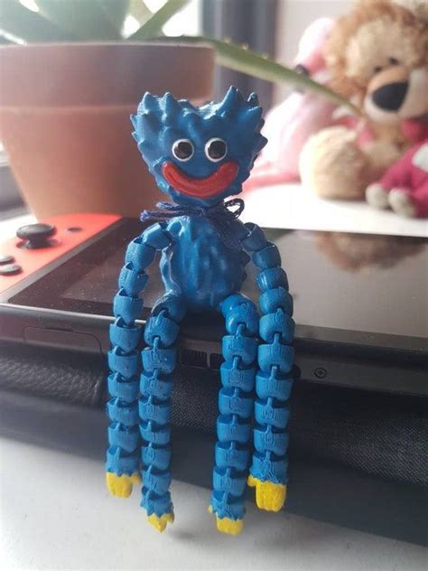 Huggy Wuggy Desk Friend Poppy S Playtime D Printed Etsy In Play Time Poppies