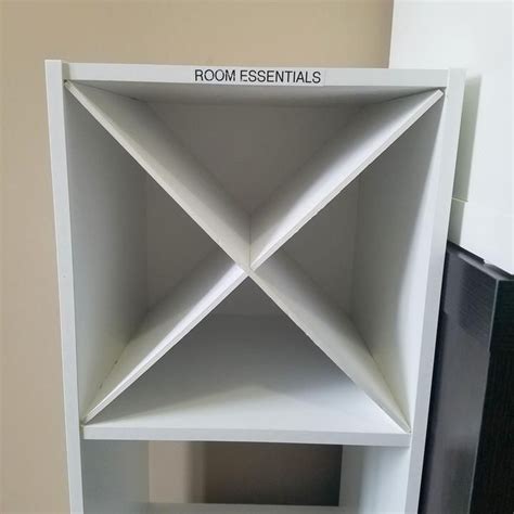 X Divider Cube Insert For Cube Storage Shelves Or Storage Bins The