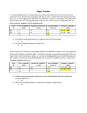 Bayes Theorem Docx Bayes Theorem 7 An Advertising Executive Is Studying Television Viewing
