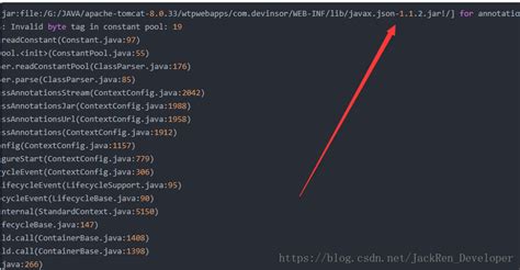 严重 unable to process jar entry csdn博客