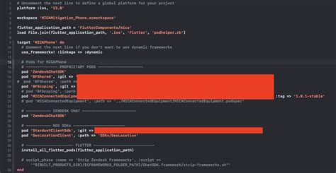 Failed To Find Assets Path For Frameworksappframeworkflutterassets