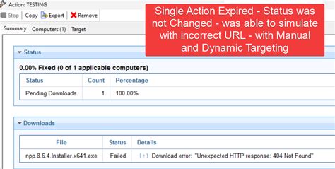 Question Not Relevant Status When Action Expire Bigfix Forum