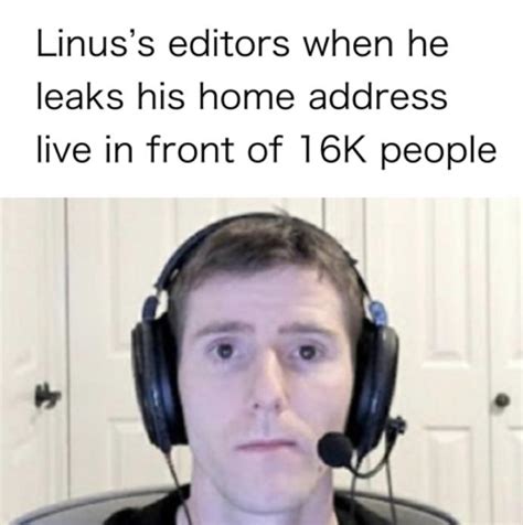 L Linus R Linustechtips