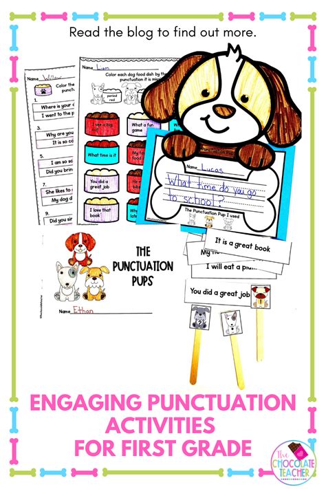 Fun First Grade Punctuation Activities Punctuation Activities