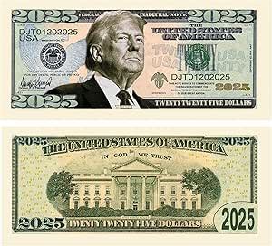 Donald Trump 2025 Inauguration Limited Edition Novelty