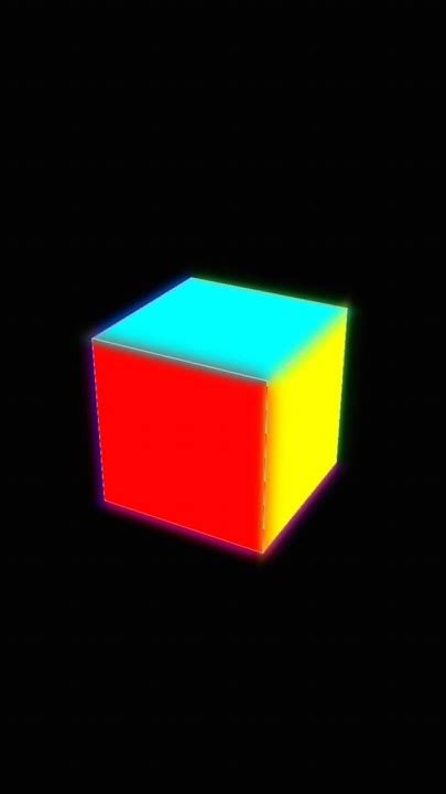 3d Glowing And Moving Cube Logiclyric Viral Youtube Html Coding Css Shorts Youtube