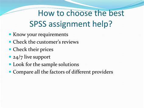 Ppt Things You Need To Know About Spss Assignment Help Powerpoint