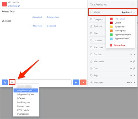 Custom Task Statuses Knowledge Base