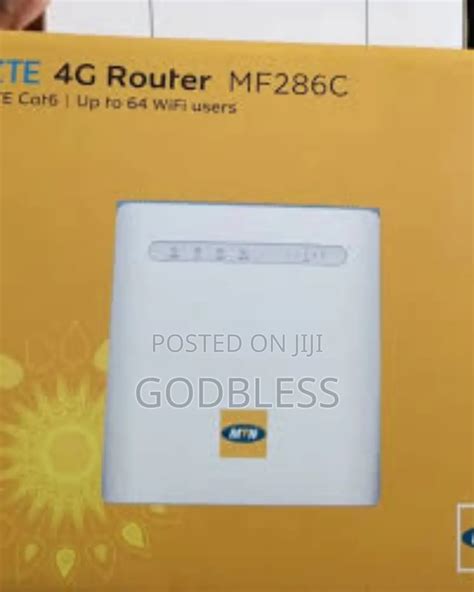 MTN G Router With Free Gb Data With Is Own Broadband In Old Ashomang Networking Products