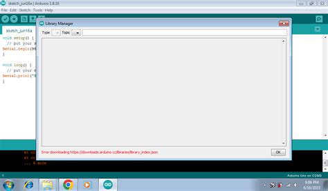 error downloading new libraries programming arduino forum