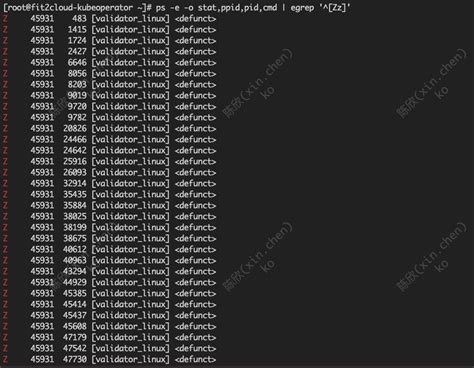 [bug]ko 运行一段时间后会产生大量僵尸进程，触发机器的监控告警信息 · issue 514 · kubeoperator