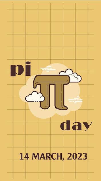 Premium Vector Organic Shape Pi Day Games Story Happy Pi Day