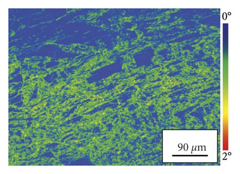 Surface Structure And Ebsd Analysis Results A Surface Structure Of
