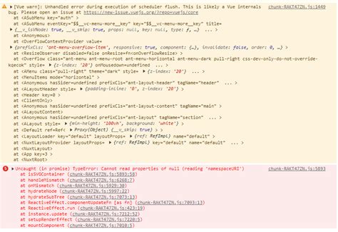 Conditional Rendering Sidebar With Ant Design Error Rnuxt