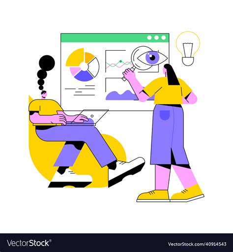 Workflow Abstract Concept Royalty Free Vector Image