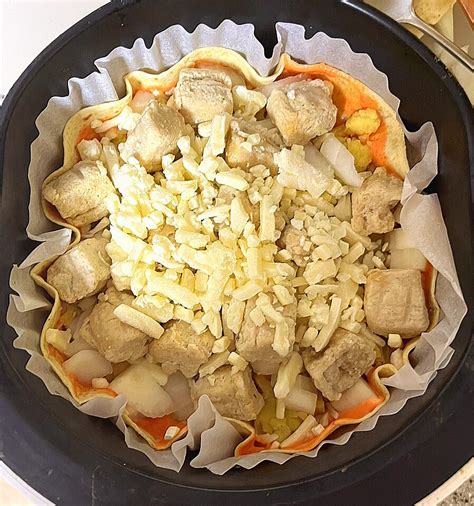 다이어트 닭가슴살 또띠아 피자