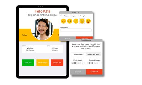 Noahface Facial Recognition Time Clock For Ipad