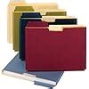 Globe Weis File Folder Pockets 150 Sheet Capacity Letter Size Double Top 1 3 Cut Tabs