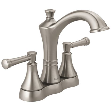 Delta Valdosta Spotshield Brushed Nickel 2 Handle 4 In Centerset