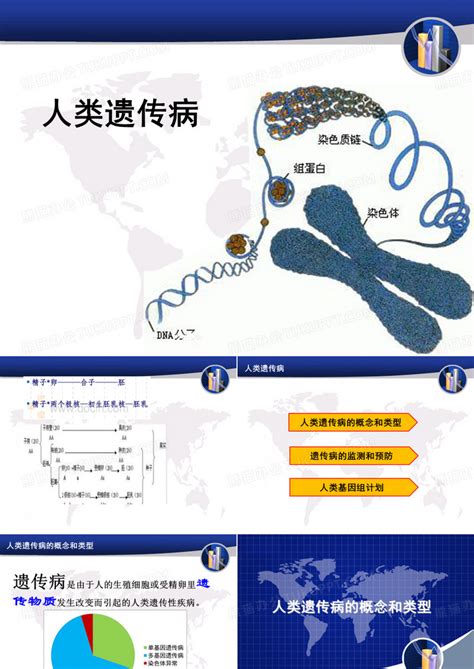 人类遗传病ppt模板下载编号lxakzmmy熊猫办公
