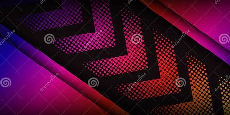 Vector Background With Colorful Arrow Direction For Background Design