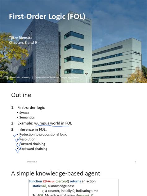 L6 Firstorderlogic 2023 Pdf Interpretation Logic First Order Logic