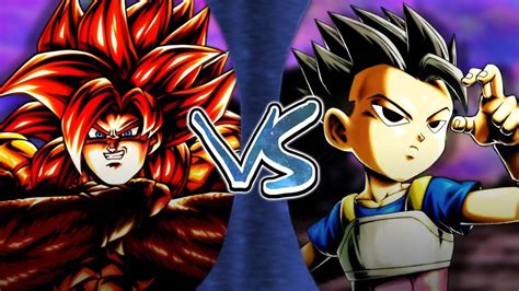 Ssj4 Gogeta Vs Base Cabba Fight Animation Youtube