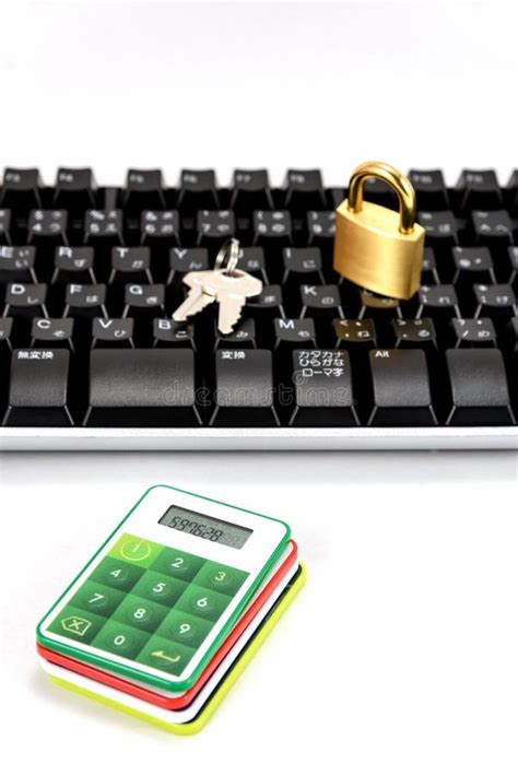 One Time Password Card Stock Image Image Of Authenticate 59830175