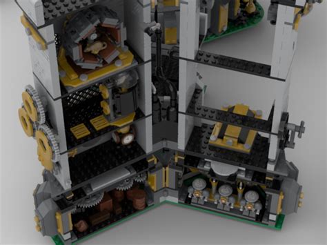 Lego Moc Clockwork Castle By Ns6 Rebrickable Build With Lego