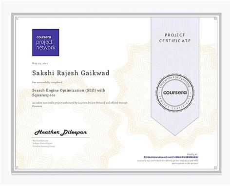 Sakshi Gaikwad On Linkedin Coursera