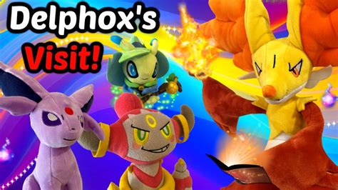 Delphoxs Visit Pokemon Plush Pals Youtube