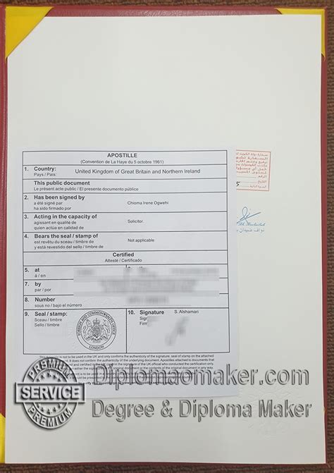 How To Buy A Uk Apostille For Degree And Diploma