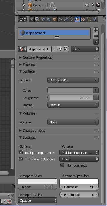 [fixed] Cycles Cant Find Material Settings Displacement Materials And Textures Blender