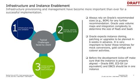 oracle erp cloud implementation tips pptx