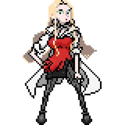 Pixilart Oleana Pokémon Sword And Shield By Danlucard