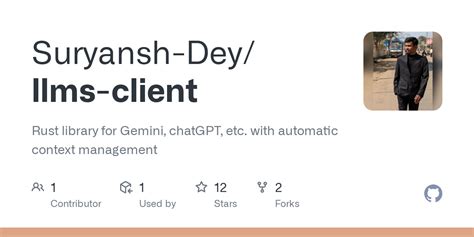 Github Suryansh Deyllms Api Rust Development Kit To Use Poppular Llm Apis Like Gemini