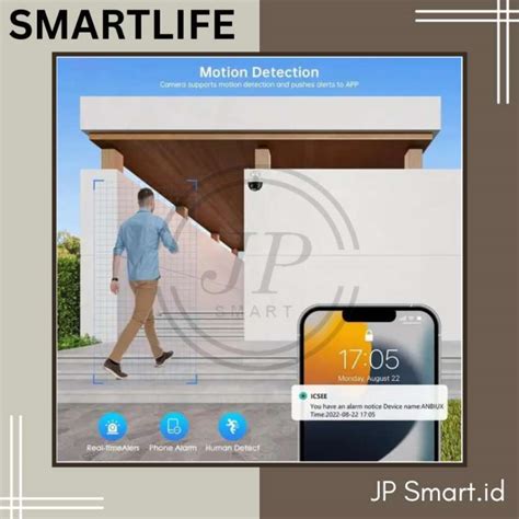 Promo SMARTLIFE Smart Cctv Wifi Ip Cam PTZ Outdoor 4MP Security Camera Diskon 20 Di Seller JP