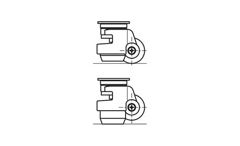 K1786050221 Kipp Heberolle Mit Feststellsystem